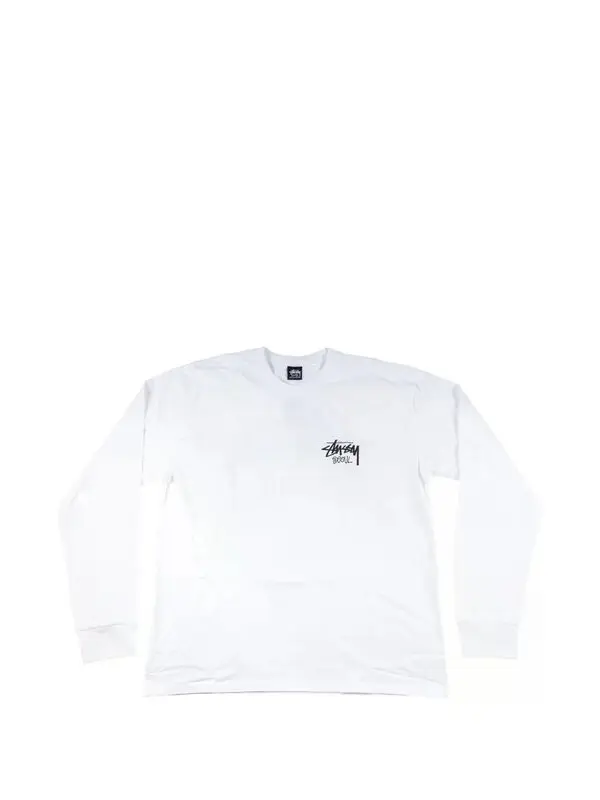StÜssy Seoul Long-sleeve T-shirt - White