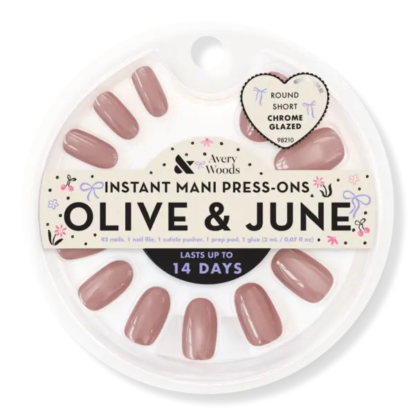 OLIVE & JUNE X Avery Woods Instant Mani Press-ons Collection