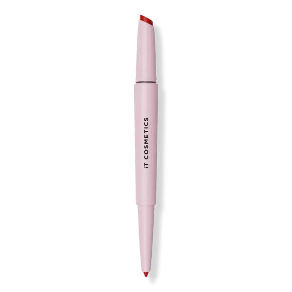 IT COSMETICS Do It All Lip Transformer Hydrating Lip Balm + Lip Liner - Confidence Red-y