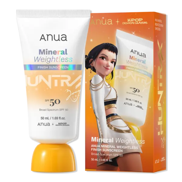 ANUA Kpop Demon Hunters Mineral Weightless Finish Sunscreen - One-color