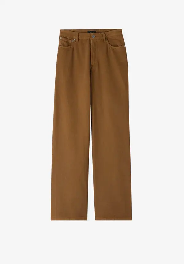 A.p.c. Elisabeth Jeans - Brown