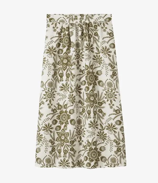 A.p.c. Ravenna Maxi Skirt - Khaki