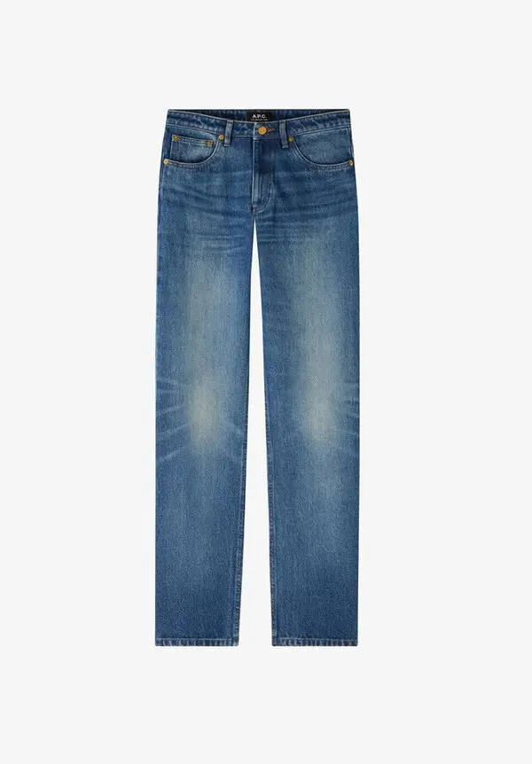A.p.c. Kylie Jeans Indigo - Stonewashed Indigo