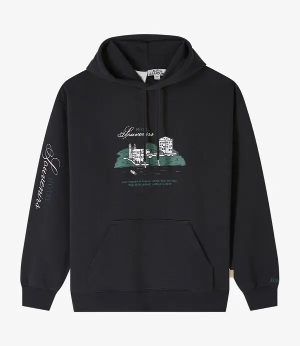 A.p.c. Hotel Jjjjound Hoodie - Black