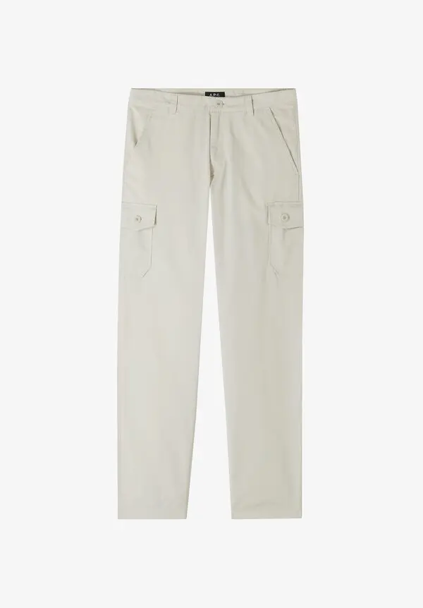 A.p.c. Jones Pants Off White - Chalk