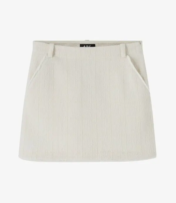 A.p.c. Romane Skirt - Ecru