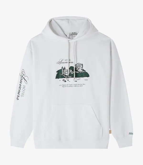 A.p.c. Hotel Jjjjound Hoodie - White