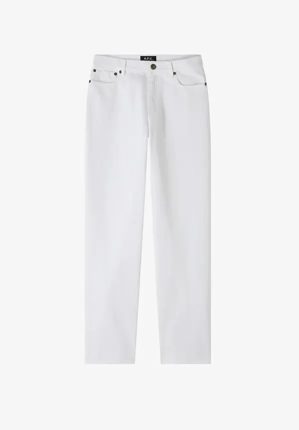 A.p.c. New Sailor Long Jeans - White