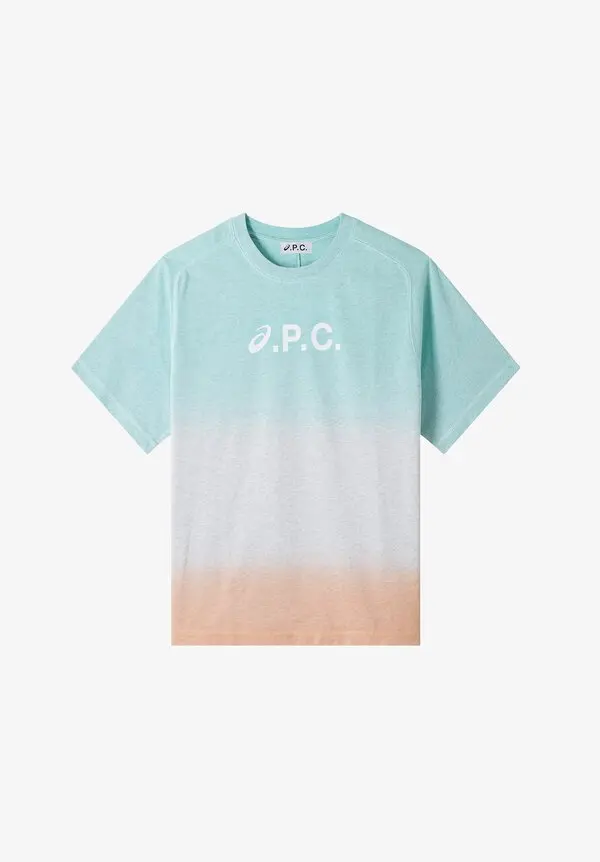 A.p.c. Wind Dip Dye T-shirt - Multicoloured