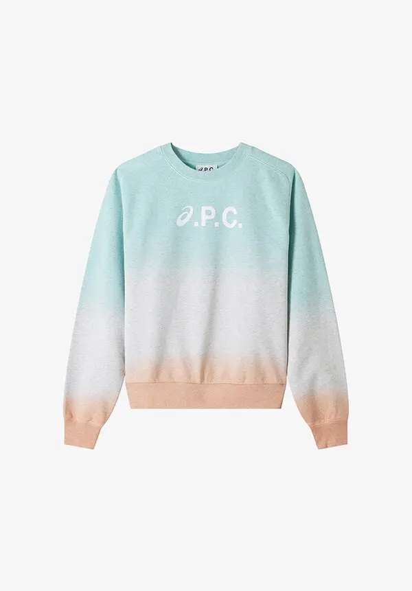 A.p.c. Tie & Dye Crewneck Sweatshirt - Multicoloured