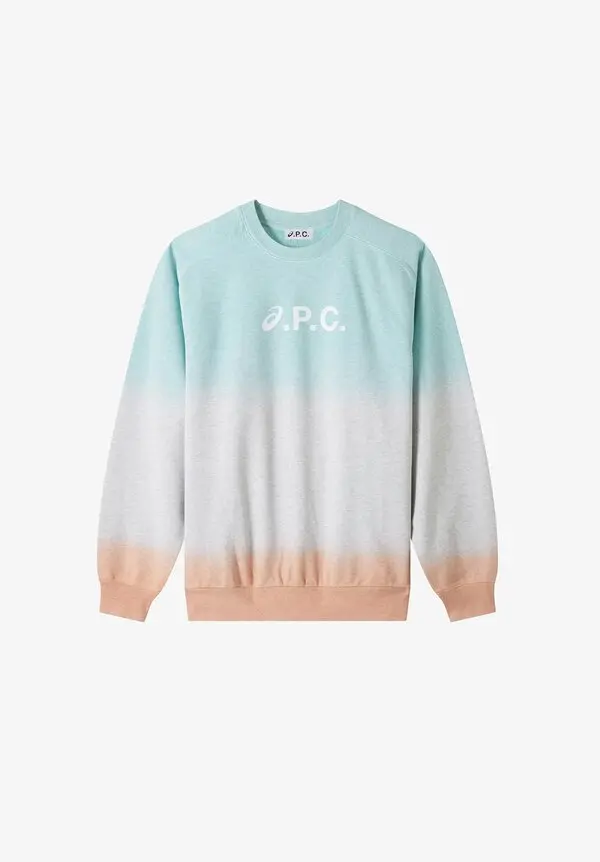 A.p.c. X Asics Dip Dye Sweatshirt - Multicoloured