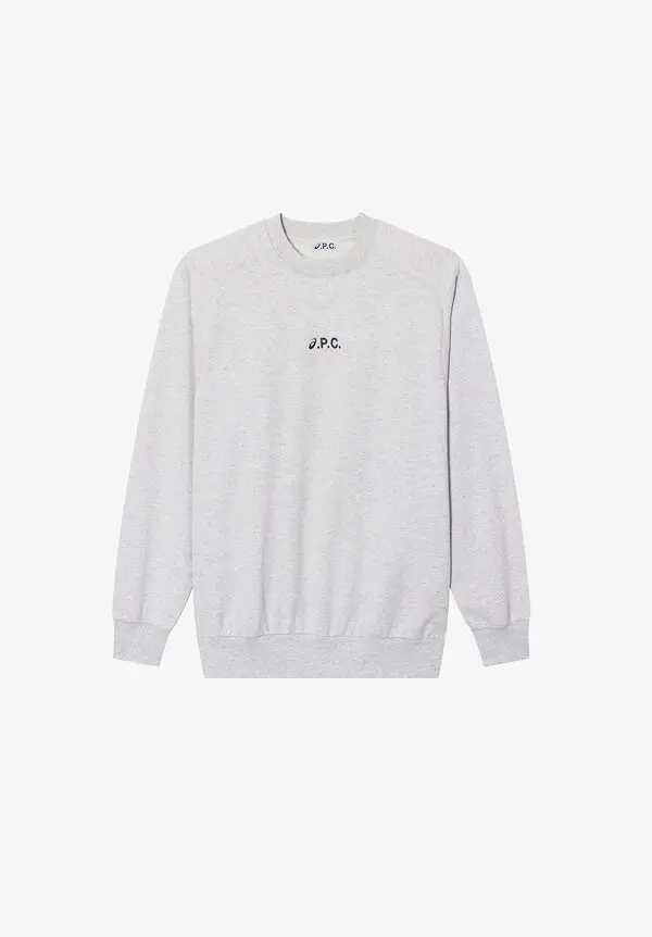 A.p.c. X Asics Crewneck Sweatshirt - Light Grey