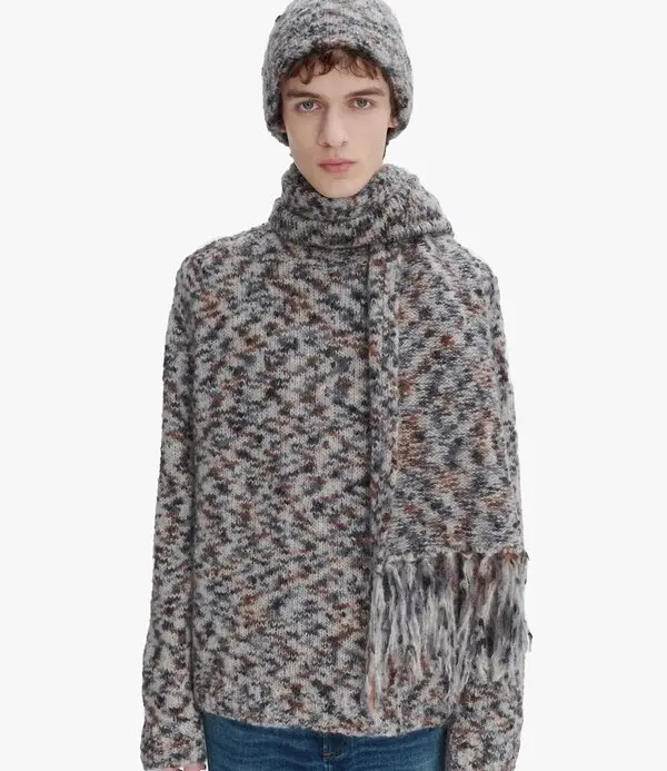 A.p.c. Noah Scarf One Size - Grey