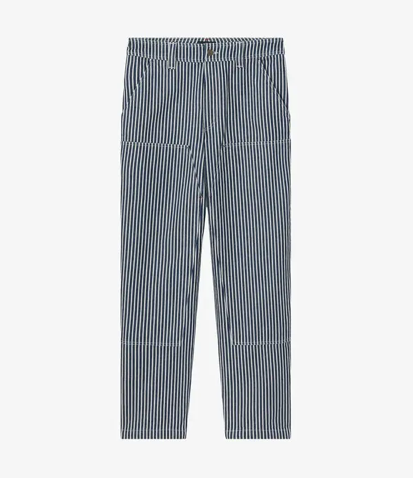 A.p.c. Gustav Pants Tic - Blue/white