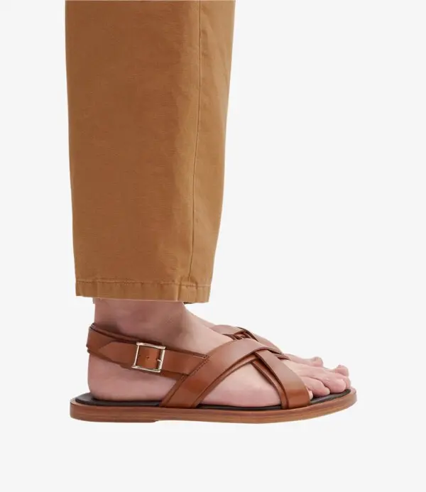 A.p.c. Lou Sandals Brown