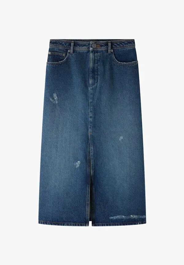 A.p.c. Georgia Denim Skirt - Indigo