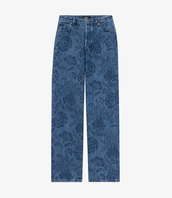 A.p.c. Elisabeth Jeans Indigo - Stonewashed Indigo