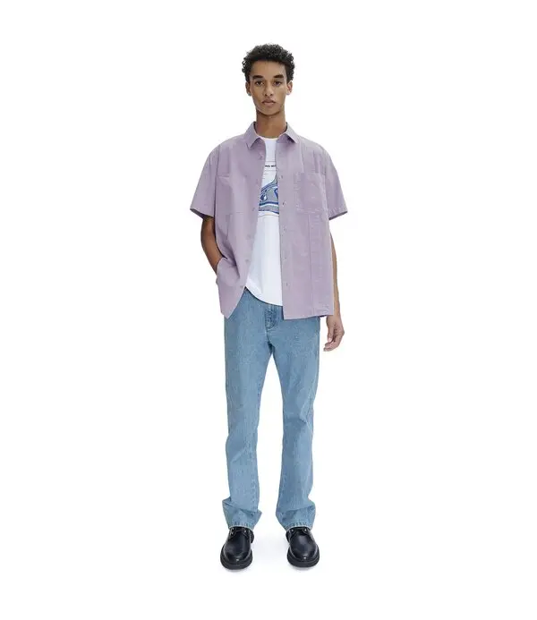 A.p.c. Hunt Short-sleeve Shirt Had - Khaki