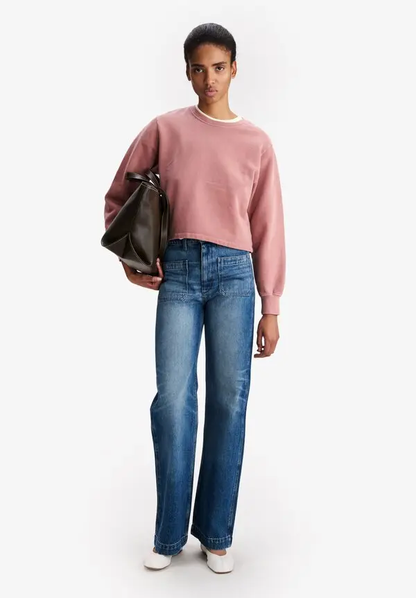 A.p.c. Boxy Autumn 26 Sweatshirt Fag - Raspberry