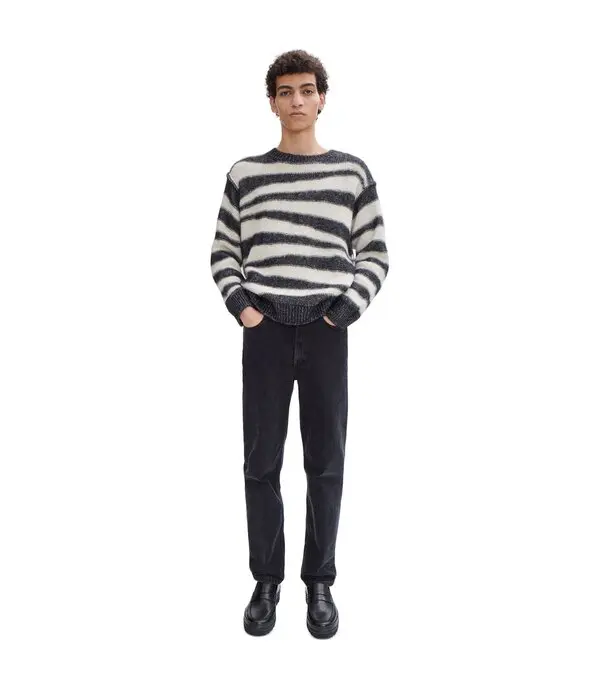 A.p.c. Striped Crew Neck Pullover