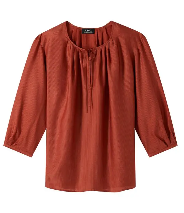 A.p.c. Anouk Blouse Gaf - Black