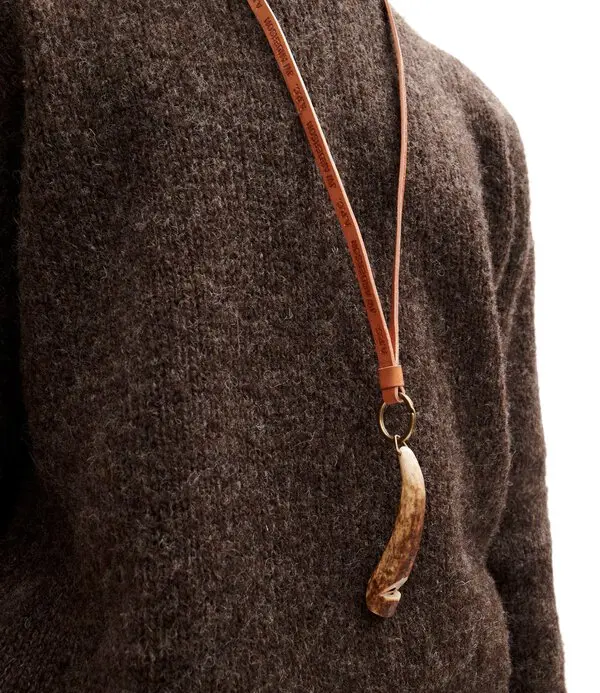 A.p.c. X Jw Anderson Leather Neck Strap