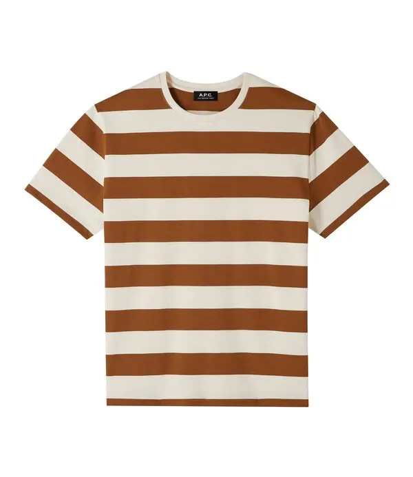A.p.c. Thibaut T-shirt - Brown