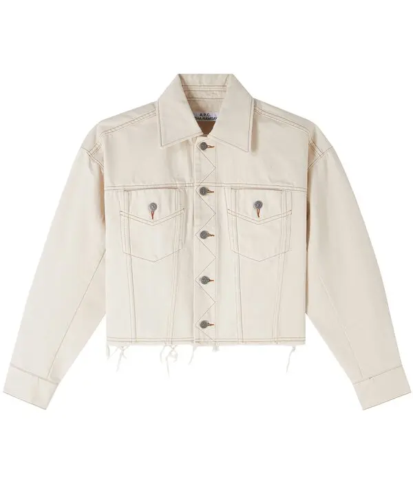 A.p.c. Sainters Denim Jacket - Ecru