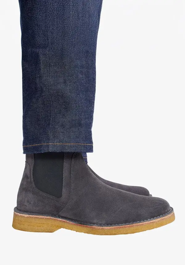 A.p.c. Theodore Ankle Boots - Dark Grey