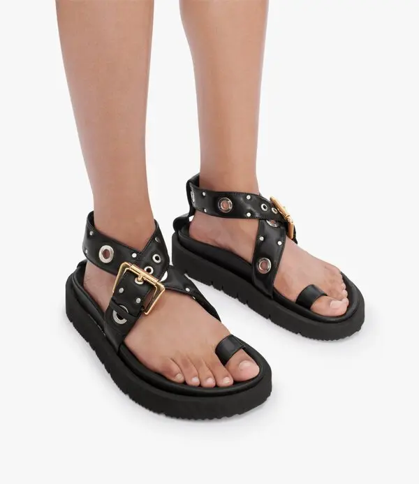 A.p.c. Concarneau Sandals - Black