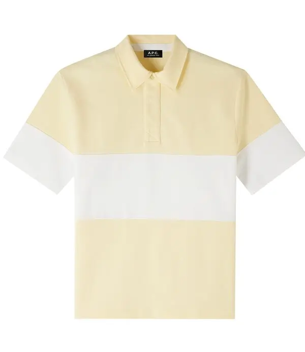 A.p.c. Kenneth Polo Shirt - Light Yellow