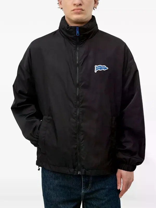 Hugo Logo-patch Zip-up Jacket