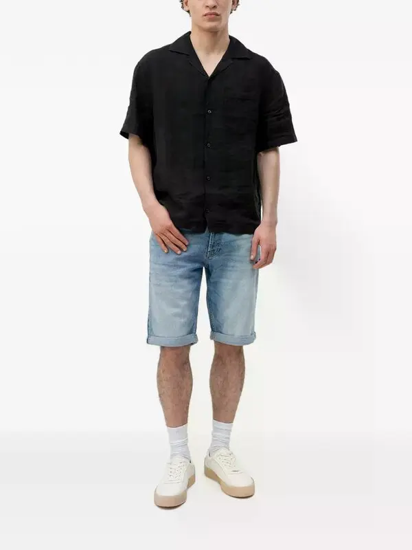 Hugo Short-sleeve Camp-collar Shirt
