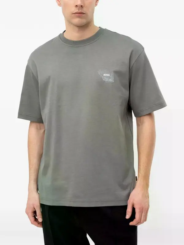 BOSS Graphic-print Logo-print T-shirt