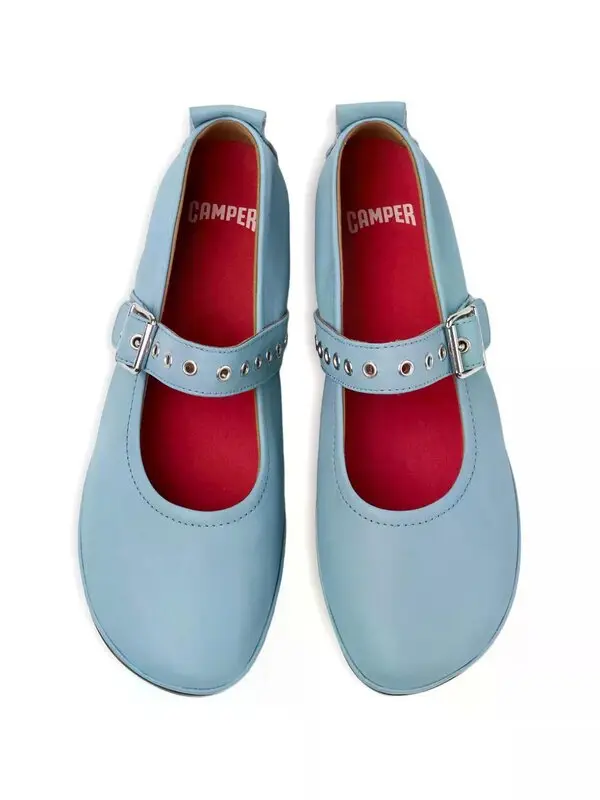Camper Nina Buckle Ballet Flats