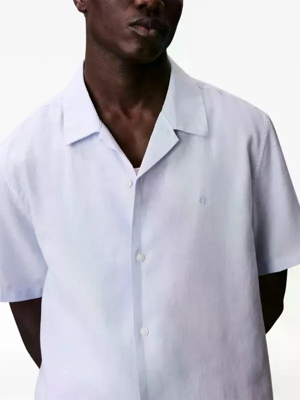 Calvin Klein Short-sleeve Camp-collar Shirt