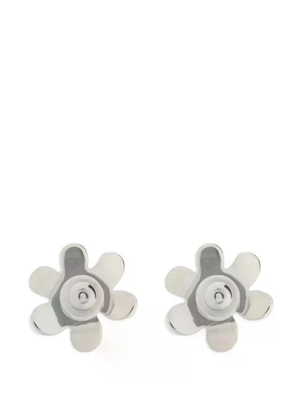 Marni Crystal Embellished Flower Earrings