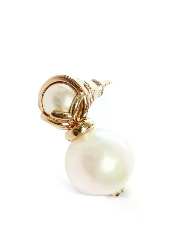 Fendi F Is Faux-pearl Drop Earrings