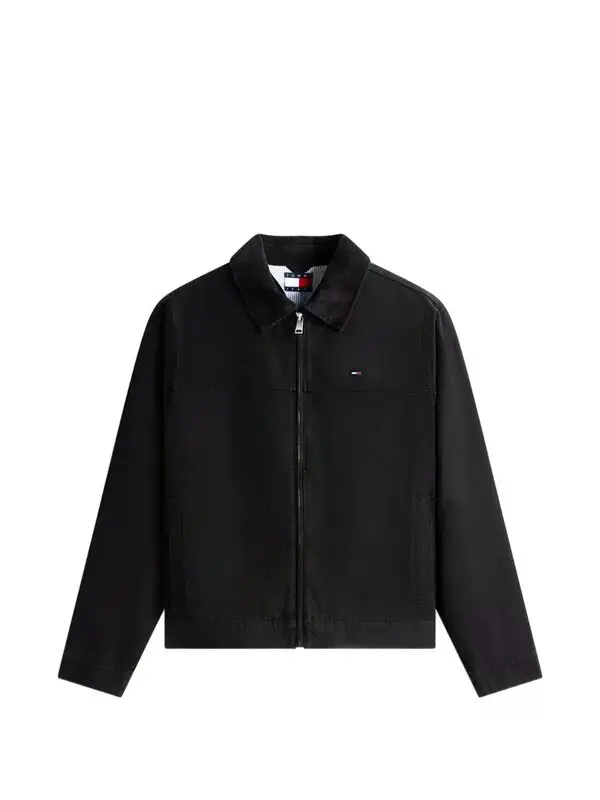 Tommy Hilfiger Corduroy Collar Logo Patch Jacket
