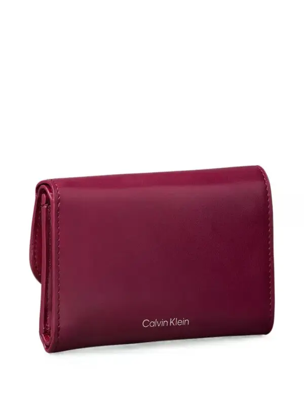 Calvin Klein Logo-plaque Tri-fold Wallet