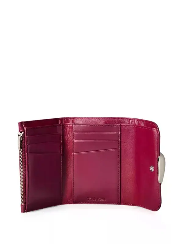 Calvin Klein Logo-plaque Tri-fold Wallet