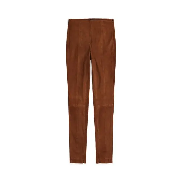 Ralph Lauren Lambskin Suede Pant