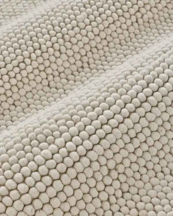 Quince Tribeca Handwoven Wool Rug - Cream