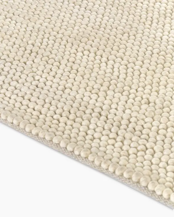 Quince Tribeca Handwoven Wool Rug - Cream