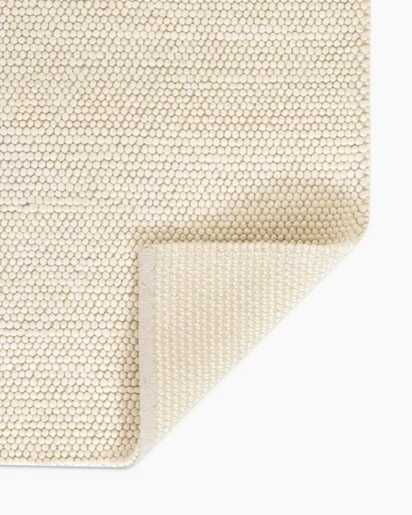 Quince Tribeca Handwoven Wool Rug - Cream