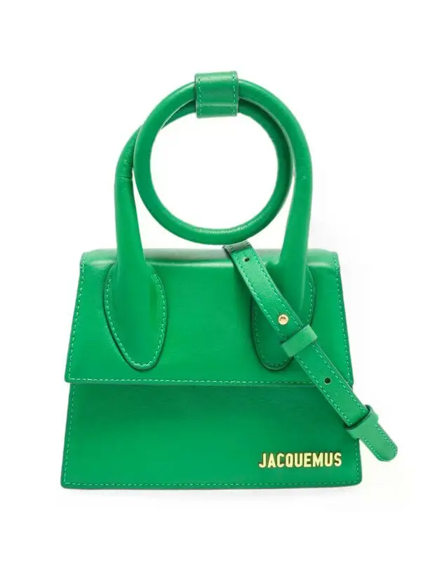 Jacquemus Le Chiquito Noeud Top Handle Bag - Green