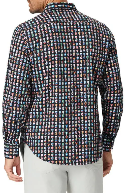 Robert Graham For The Win Stretch Cotton Button-up Shirt