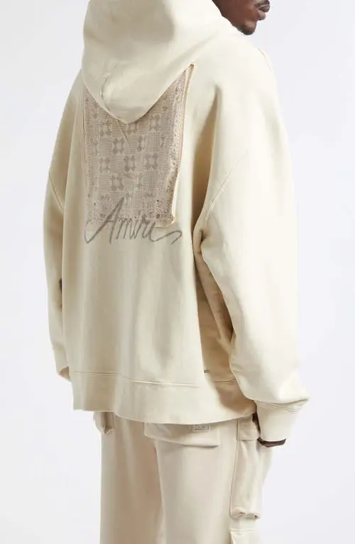 Amiri Oversized Patch Appliqué Hoodie