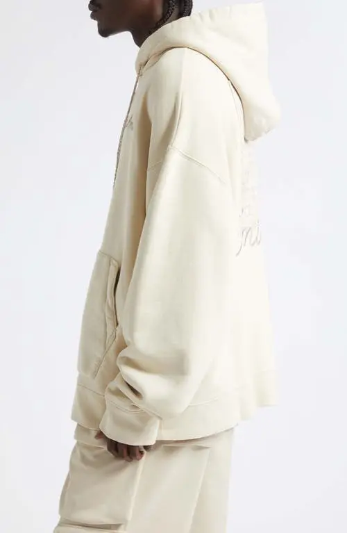 Amiri Oversized Patch Appliqué Hoodie