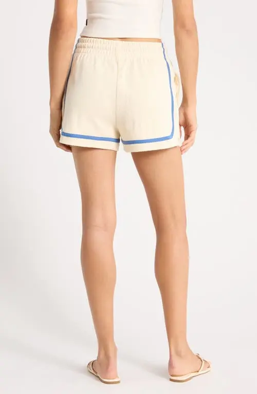 BILLABONG Fleece Shorts With Striped Trim
